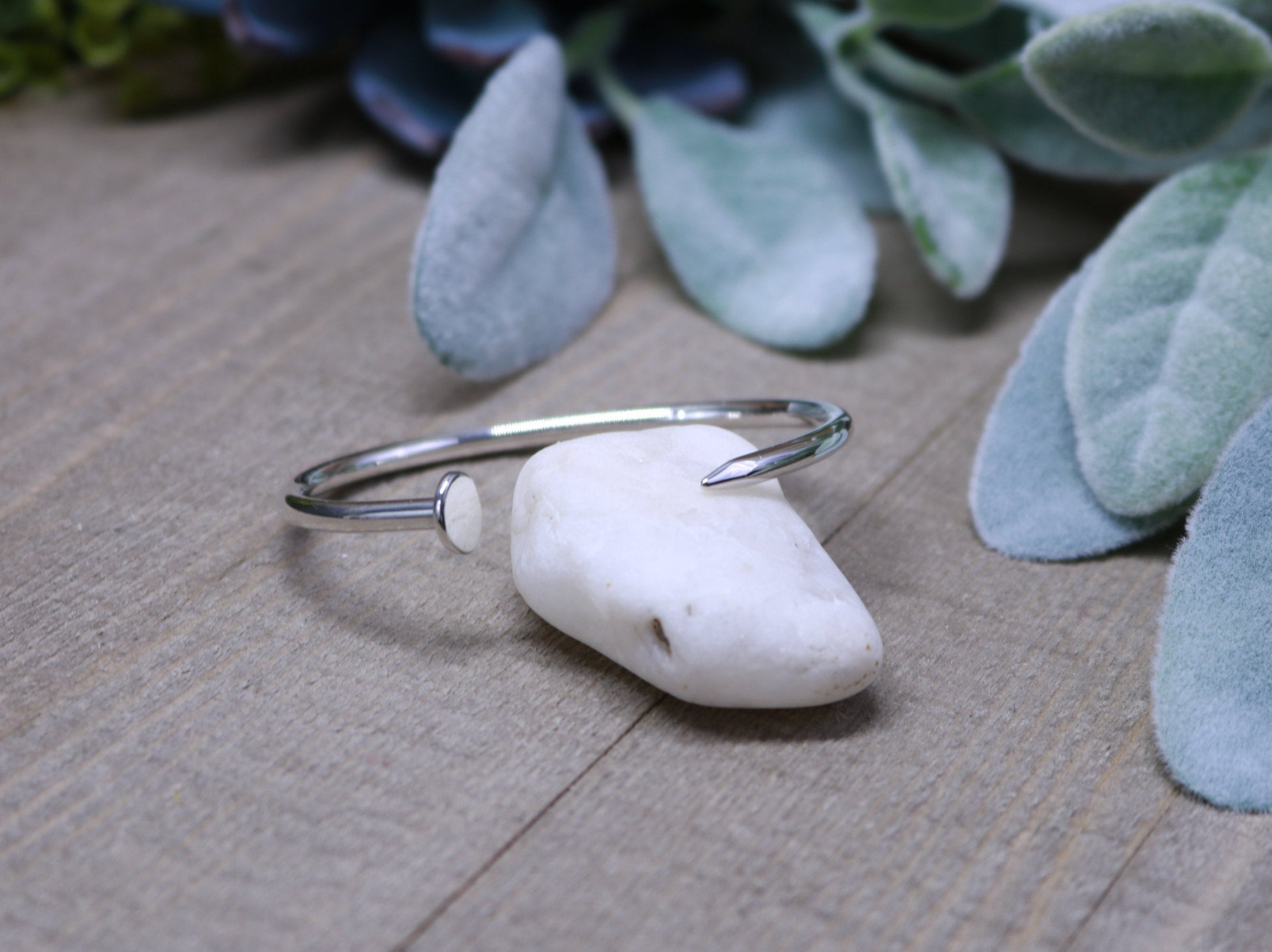 TACK Bracelet - Sterling Silver Nail Cuff Bracelet – Turner Duncan ...