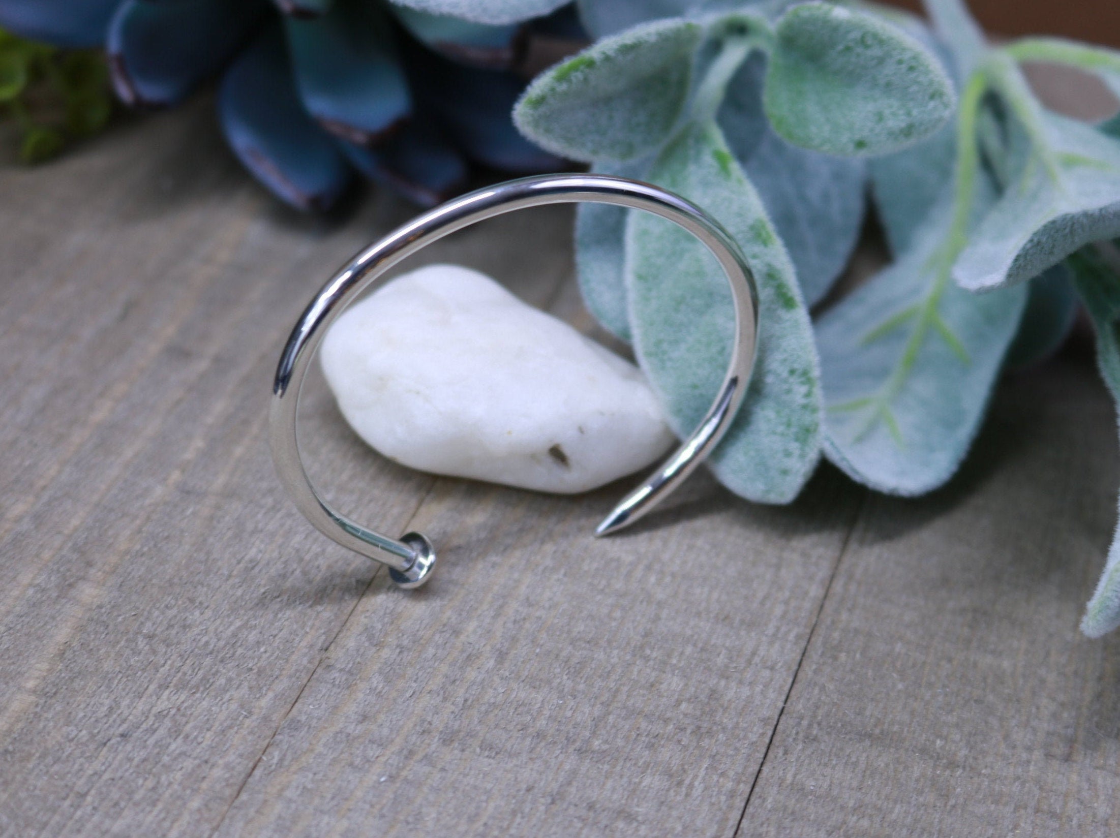 TACK Bracelet - Sterling Silver Nail Cuff Bracelet – Turner Duncan ...